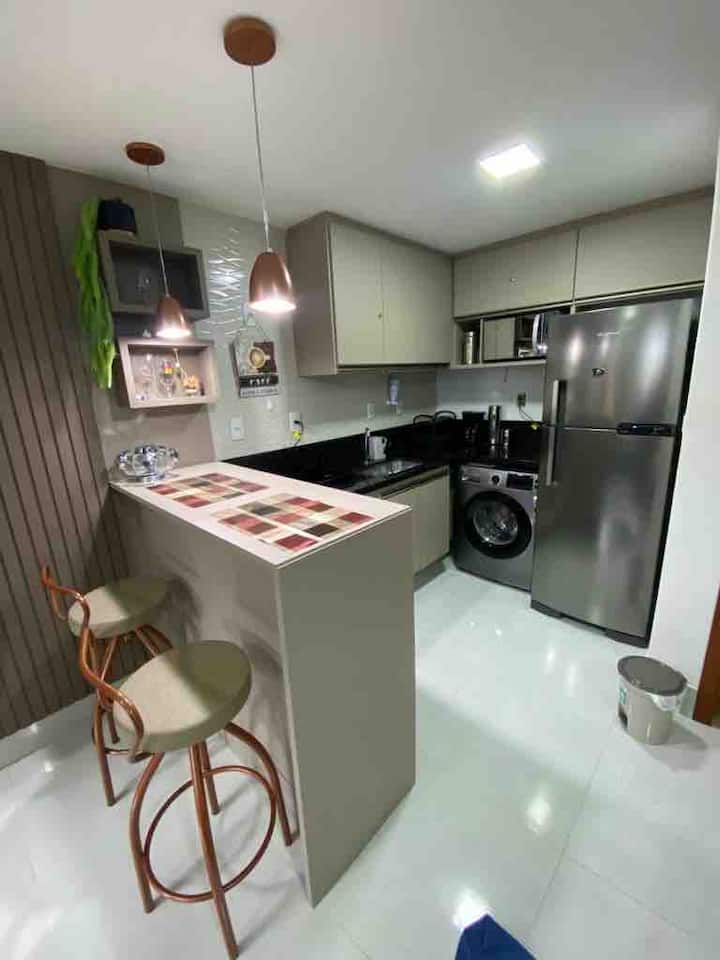 Flat Incrível - Praia Do Morro - C/ ÁRea Gourmet - Guarapari