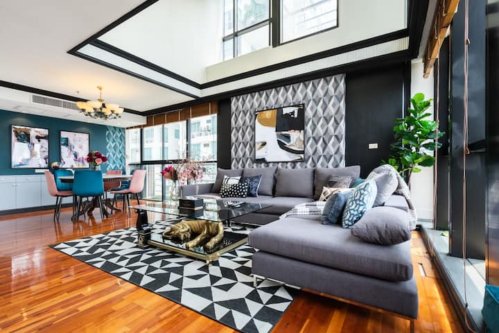 ⭐Geomatrix Penthouse 170sqm. 3bed 3bath (Lumpini)⭐ - Thailand