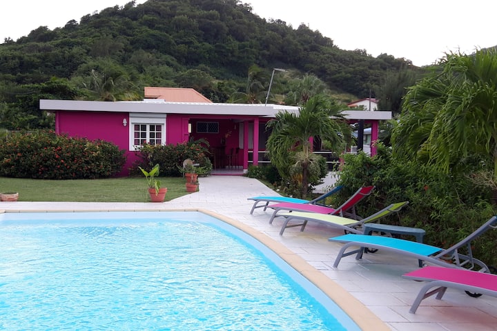 La Framboisine : Une Villa Au Calme Et Spacieuse - Martinique