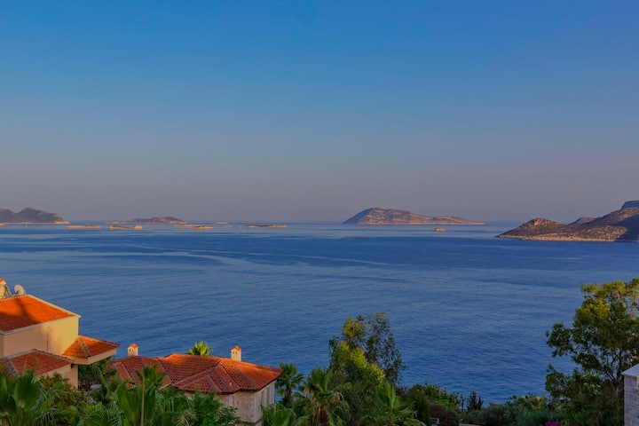 Villa Ventis With Amazing Views In Kaş - Kaş