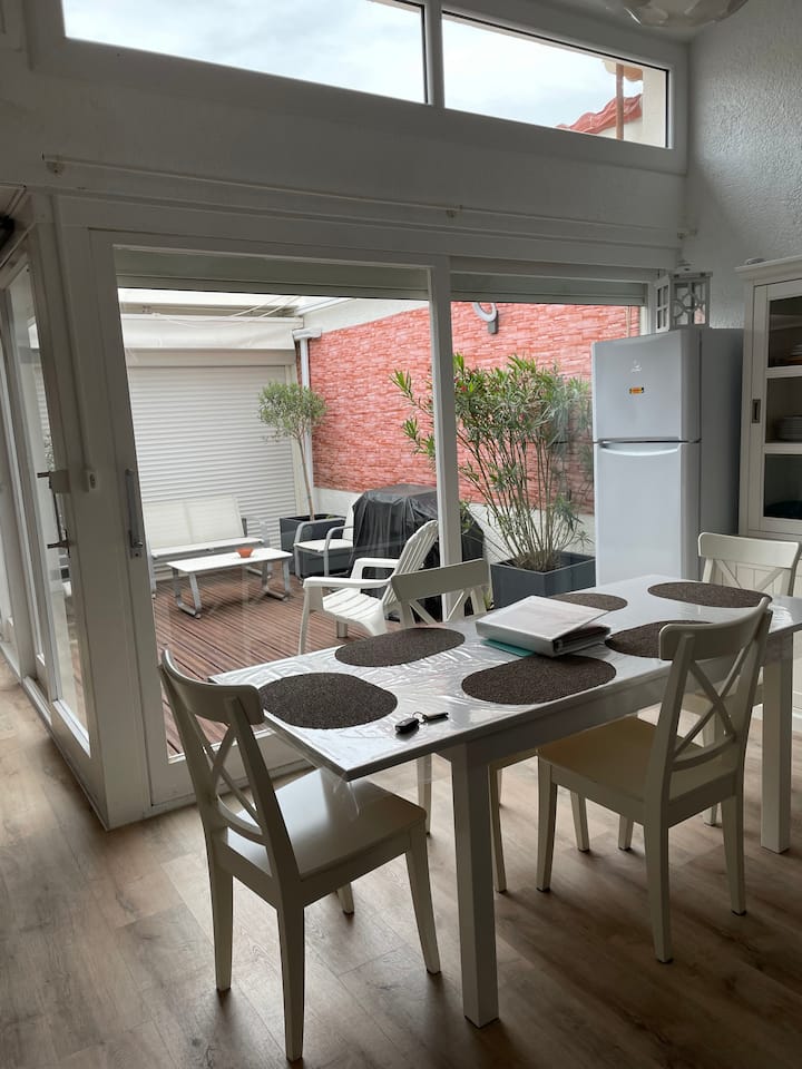 Maison Tout Confort 6 Personnes Le Barcares - Le Barcarès