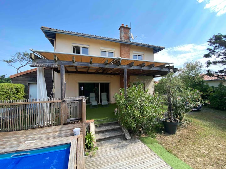 Maison Rénovée Avec Piscine 300 Mètres De L’océan - Vieux-Boucau-les-Bains