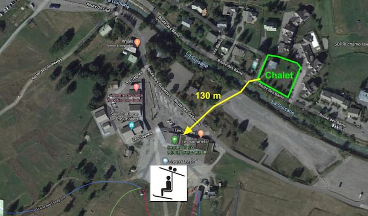 Chalet Départ De Pistes, Le Monêtier Les Bains - Le Monêtier-les-Bains