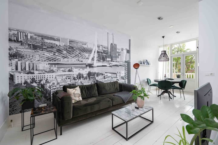 Spacious And Bright Apartment In Heart Of The City - Rotterdam