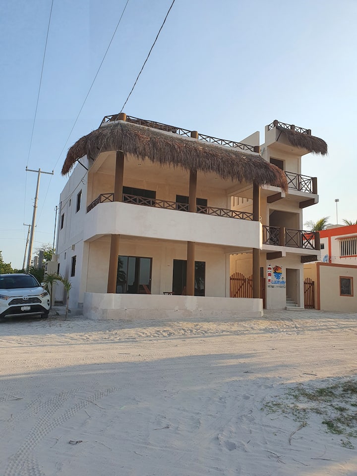 Departamento Num 1 Planta Alta En Villas Luum Kay - El Cuyo
