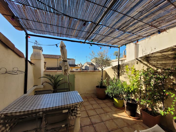 Bel Appartement Avec Terrasse/clim/au Cœur D'aix ! - Aix-en-Provence