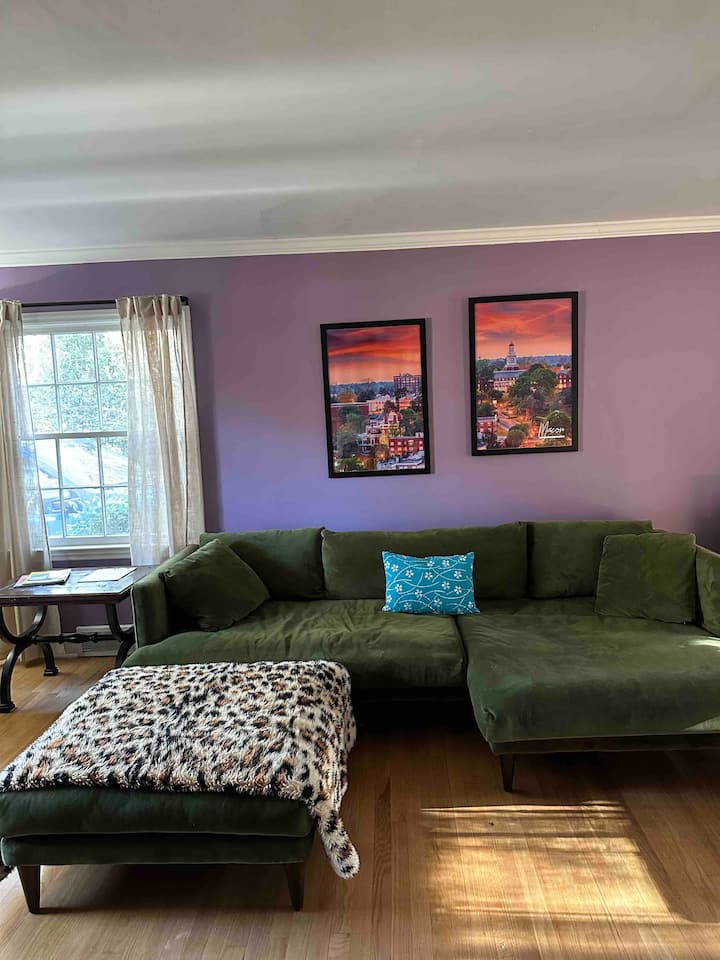 2 Mi Dt, Shady Private Fenced Yard, Parking, Pets - Macon, GA