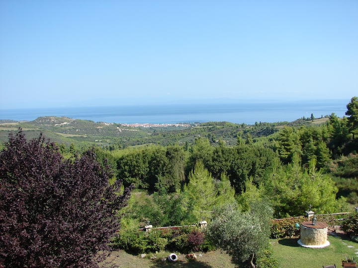 Paliouri Three-storey Luxury Villa, Majestic View - Ситония