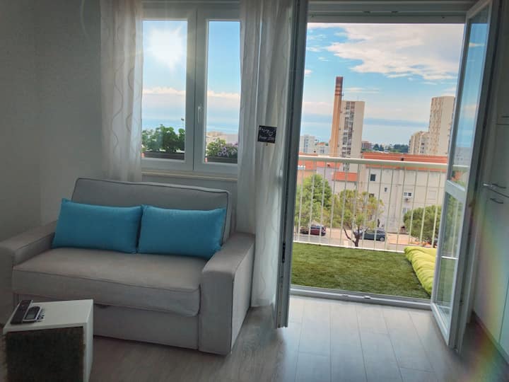 Top Floor Apt, Panoramic Sea & Mt View, Split - Split