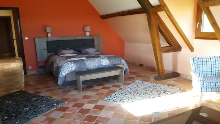 Le Logis La Ravenne, Chambre Pinot Noir - Épernay