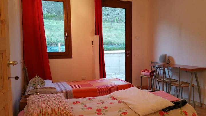 Camera 'Freedom' In Panoramica Casa Collinare - Este