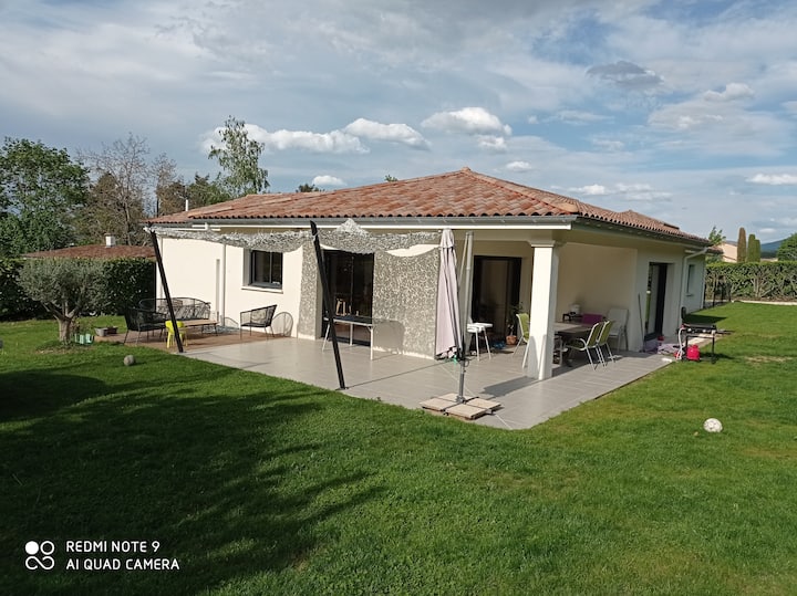 Villa Moderne, Grand Extérieur à 15min Du Vercors - Drôme