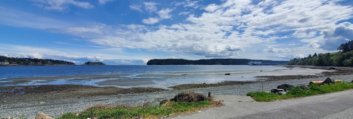 Oceanfront Living At Departure Bay Beach, Sleep 4 - Nanaimo