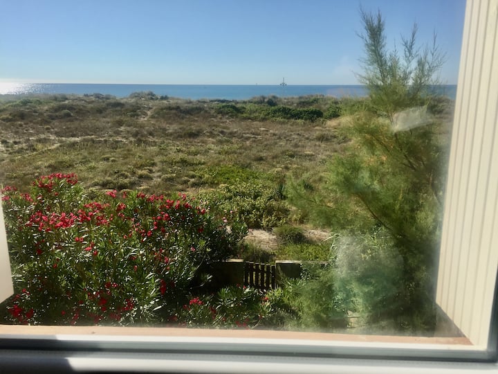 Maison Première Ligne Avec Accès Direct à La Plage - Marseillan