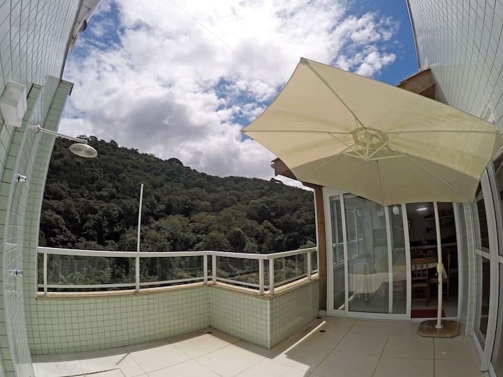 Cobertura Ubatuba Para Famílias - Até 12 Pessoas - Ubatuba