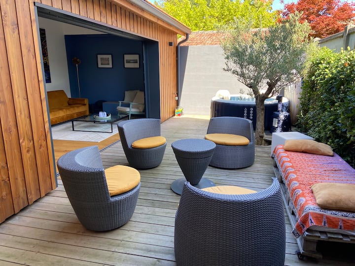 La Maison Avec La Plage Au Bout De La Rue! - Andernos-les-Bains