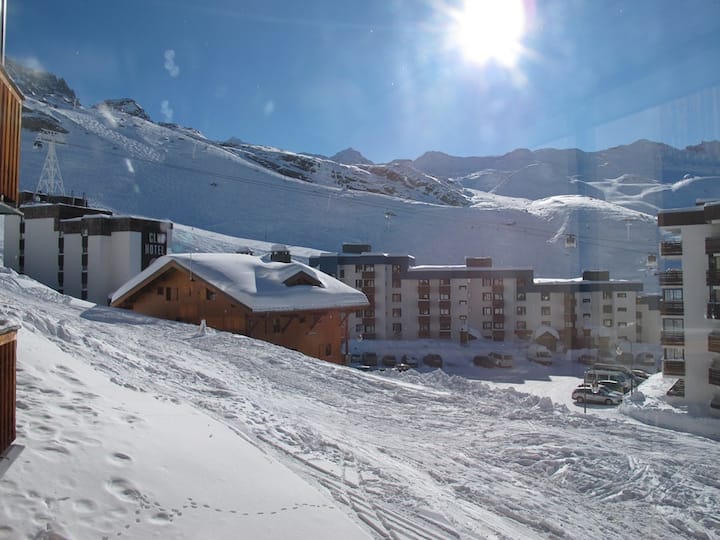 Val Thorens Studio Cabine 4 Pers Pied Des Pistes - Les Menuires