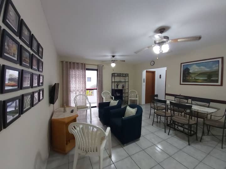 Lindo Apto Familiar V.mar Bertioga Até 8 Pessoas - Bertioga