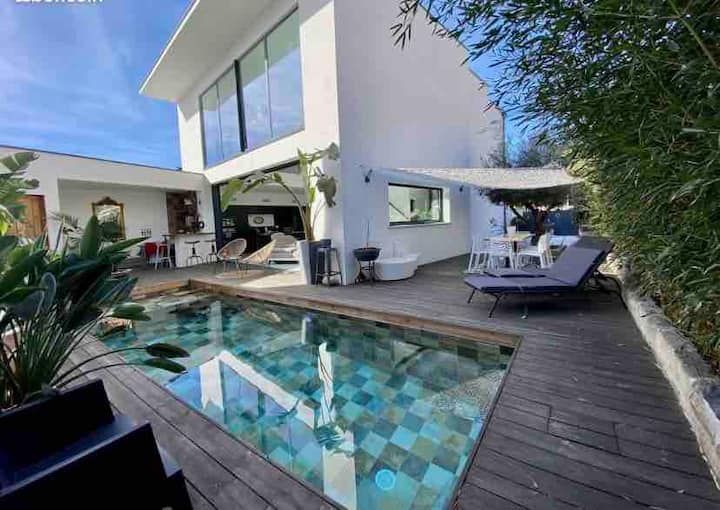 Villa Neuve, Piscine, Entre Montpellier Et La Mer - 蒙彼利埃