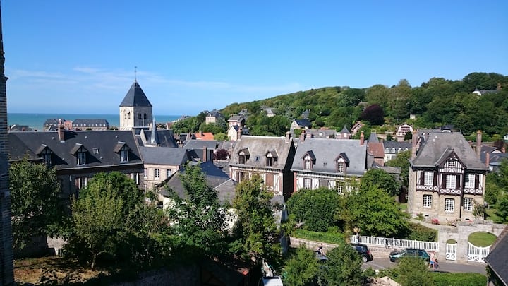 Maison Vue Mer Et Village à Veules-les-roses - Veules-les-Roses