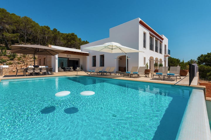 Santa Eulalia- Sea Views- Garden- Bbq-private Pool - Ibiza