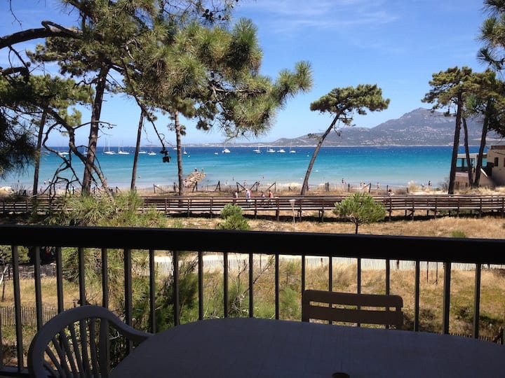 Studio Direct Sur La Plage De Calvi - Lumio
