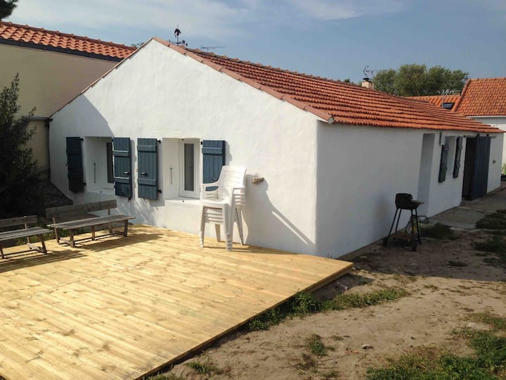 Maison De 75m2 Sur L'île De Noimoutier Sur La Dune - Barbâtre