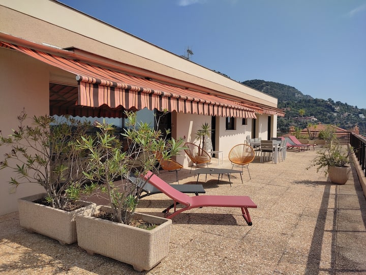 Penthouse Terrasse Piscine Villefranche Sur Mer - Villefranche-sur-Mer