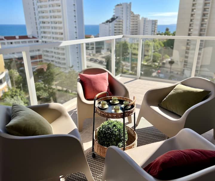 Mcramé Design Apt Sea View, Beachfront, Swim. Pool - Alvor