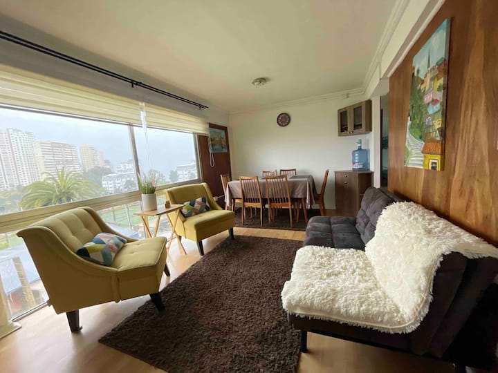 Departamento, Ubicación Privilegiada, Viña Del Mar - 발파라조