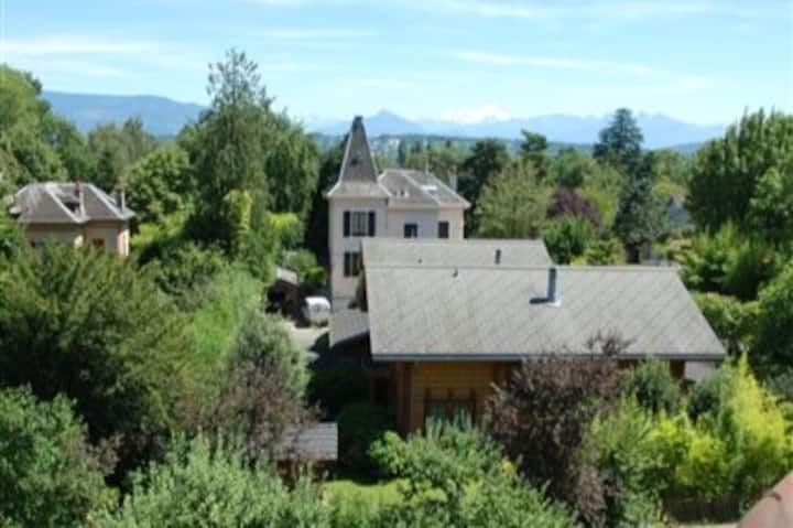 Gorgeous Sunny Loft, Alp Views, Calm 5 Mins To Un - Saint-Genis-Pouilly