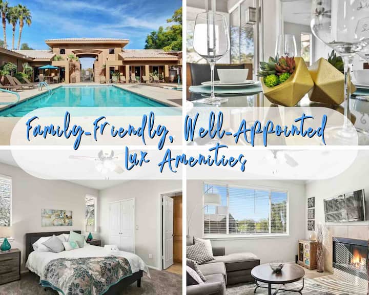 * 3 Bdrm Pristine Kierland Condo * Htd Pool * Golf - Arizona