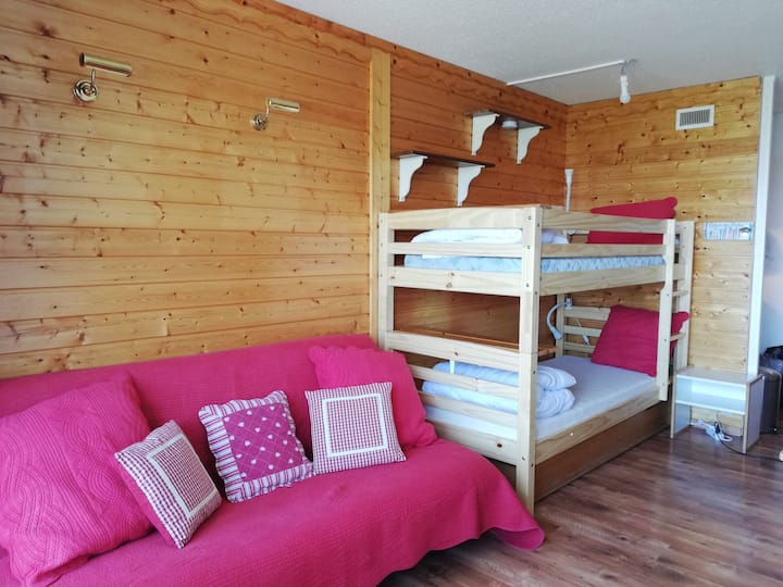 Studio Avec Balcon Au Pied Des Pistes ! - Fontcouverte-la-Toussuire