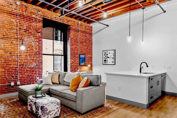 Brick & Bed Loft - Walk To Arch/conventions/casino - St. Louis
