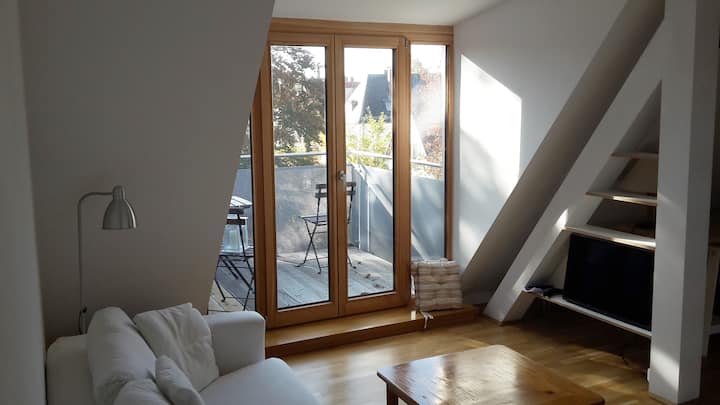 Traumhafte Maisonette- Whg Mit Galerie Und Balkon - Putzbrunn