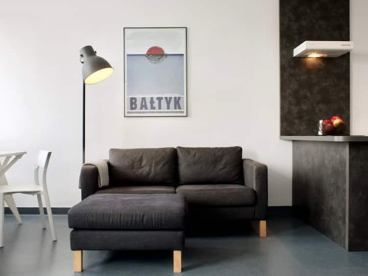 Aircon Studio With Old Town View + Metro Wileńska - Warszawa