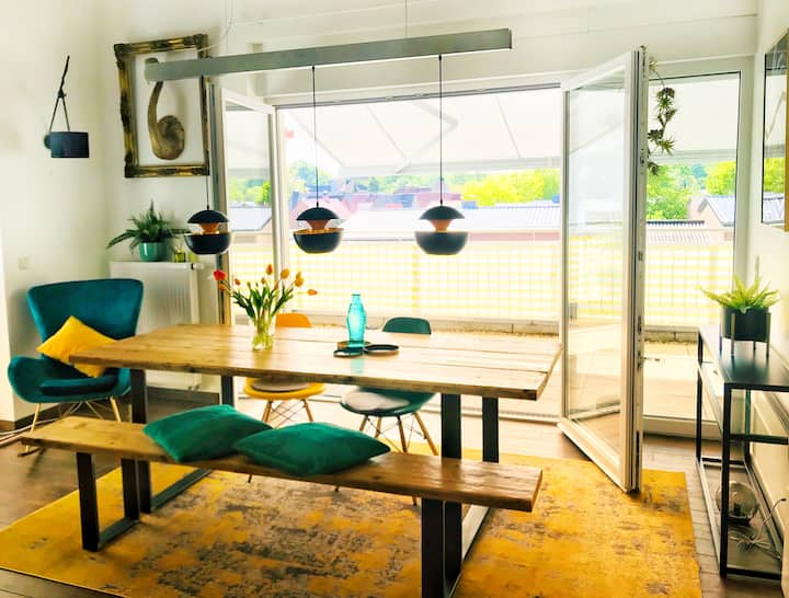 Penthouse Flair, Xxl Dachterrasse - Münster