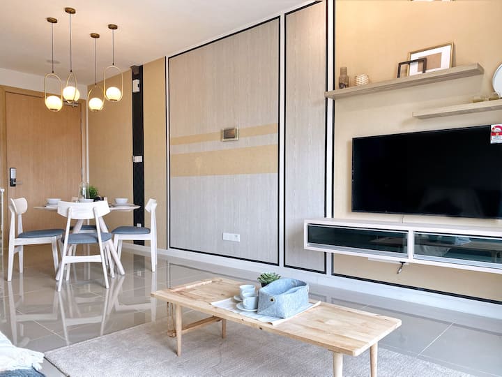 【Jb City Suasana】2br Tranquil Retreat Byⓗⓢ - Woodlands