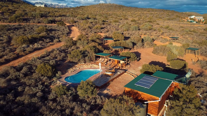 The Travelling Tortoise Camp Site. - De Rust