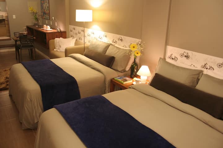 5 Min A Pé - Praia De Copacabana E Metrô Iv - Brazil