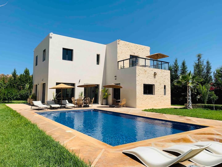 Villa Climatisée Avec Piscine Sans Vis-à-vis - Morocco