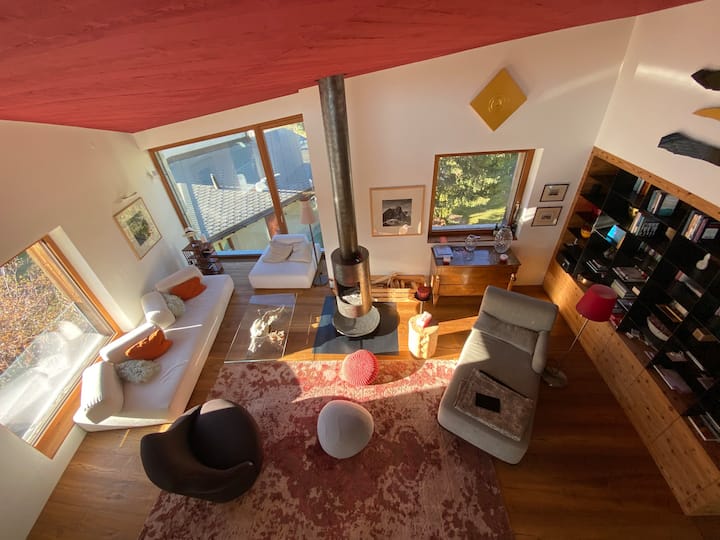 Luxurious Chalet In The Heart Of Samedan - Madulain