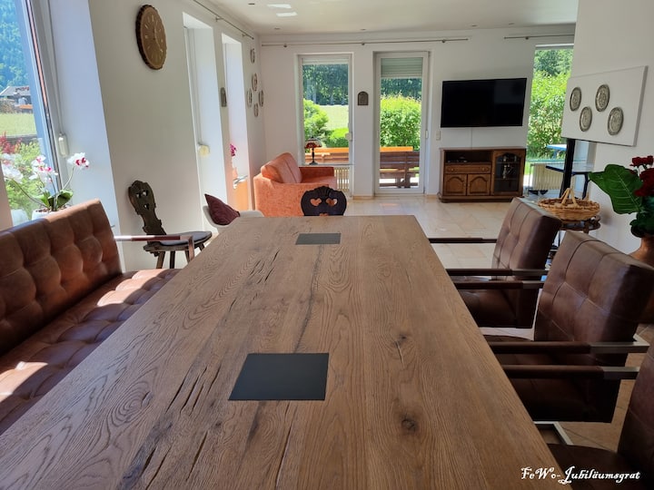 Big Apartment With Panoramic View Garden - Grainau