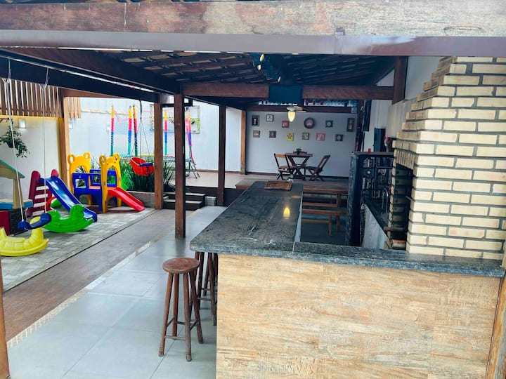 Linda Casa 4 Quartos E ÁRea Kids Em Rio Das Ostras - Rio das Ostras