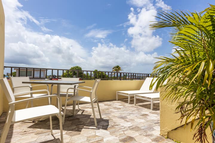 Private Terrace & Bbq, 3br Near Beach - Ac - Puerto Rico