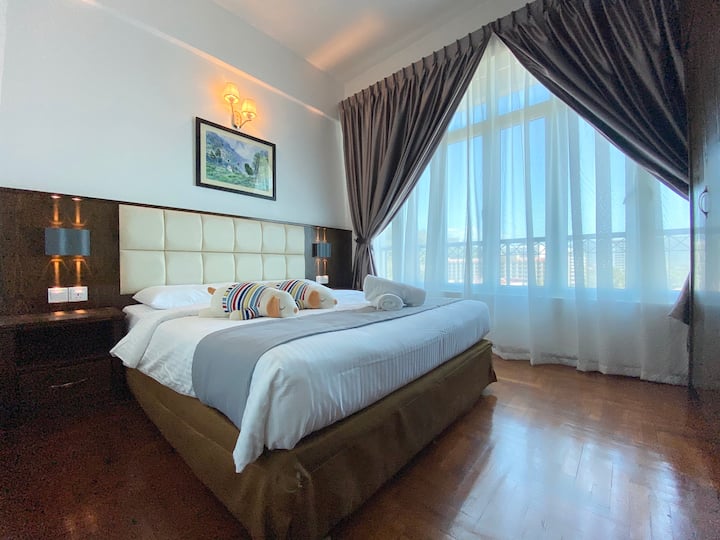☀ Cozy Getaway Condo W/ Seaview☀ 2br |餐馆和免税商店5分钟距离 - Kuah