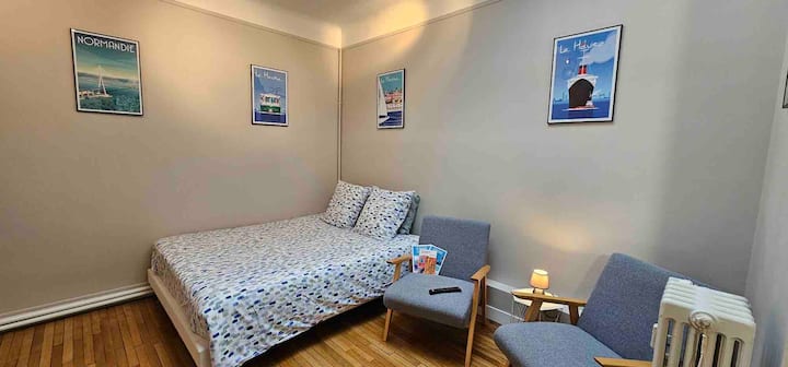 Le Nice Havrais - Studio Unique Au Havre - Sainte-Adresse