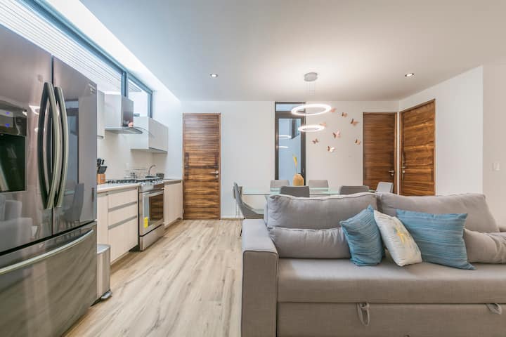 Sleeps 8+hammock+patio/terrace+swing+wi-fi - Tulum