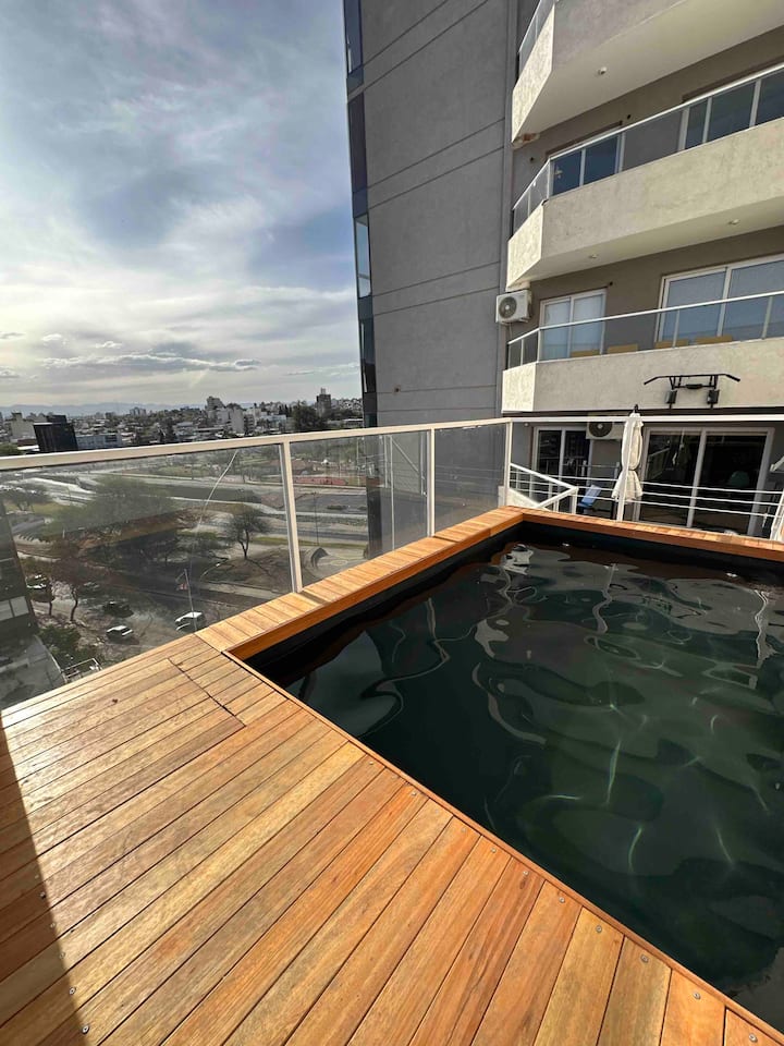 Piscina Privada Climatizada, 4 Cuartos, Centro - Córdoba, Argentina