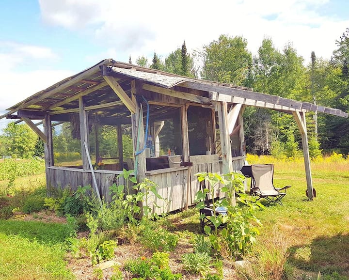 Sunrun Farms Mossy Clearing Campsite And Kitchen - Algonquin Provincial Park
